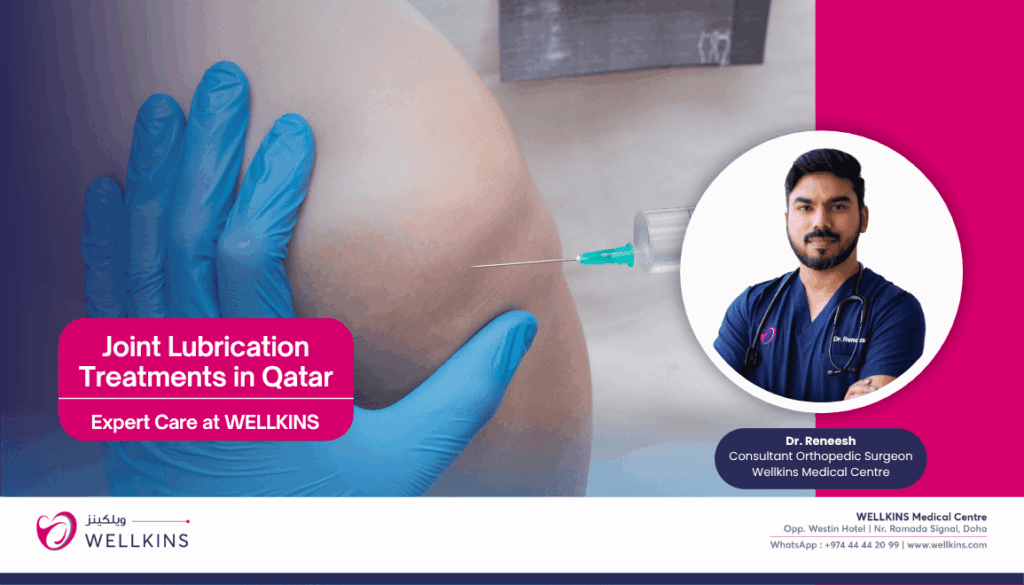 Joint Lubrication / Gel Injection (Hyaluronic Acid) in Qatar | Wellkins