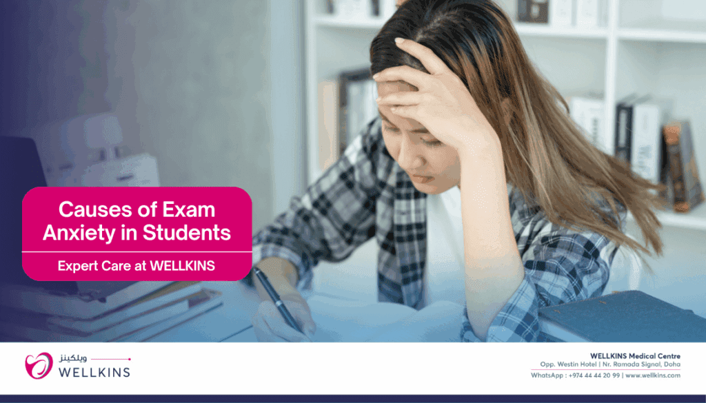 Tips to Overcome Exam Anxiety | WELLKINS Medical Centre
